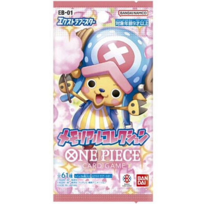 ONE PIECE CARD GAME Extra Booster EB-01 Memorial Collection cards list