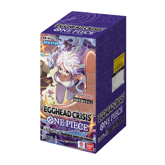 [EB-04] ONE PIECE CARD GAME Extra Booster ｢EGGHEAD CRISIS｣ Box