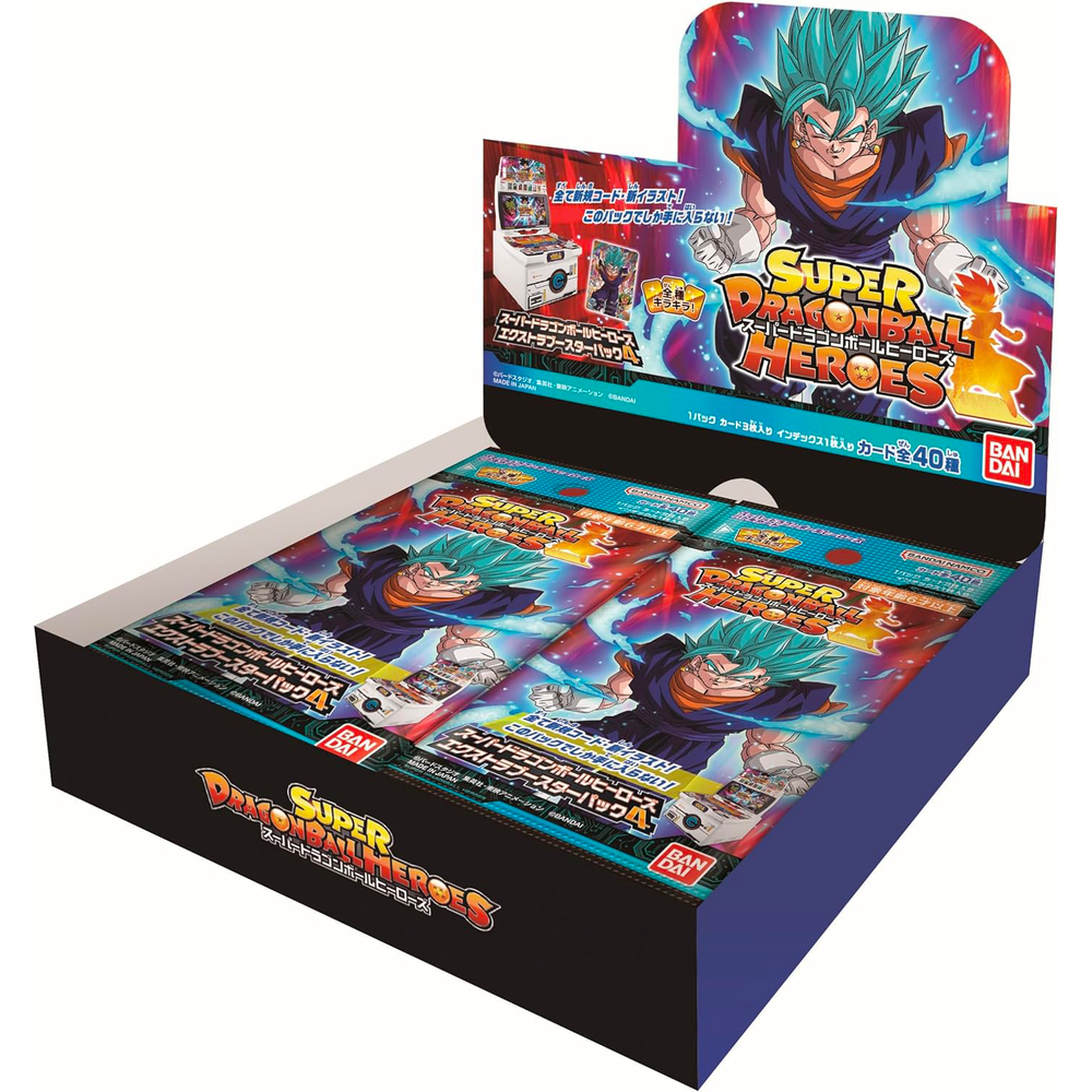 SUPER DRAGON BALL HEROES EXTRA BOOSTER PACK 4 (PUMS14) - Box
