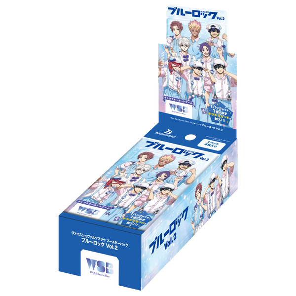 Weiß schwarz blau booster pack / blue lock vol.2 - box