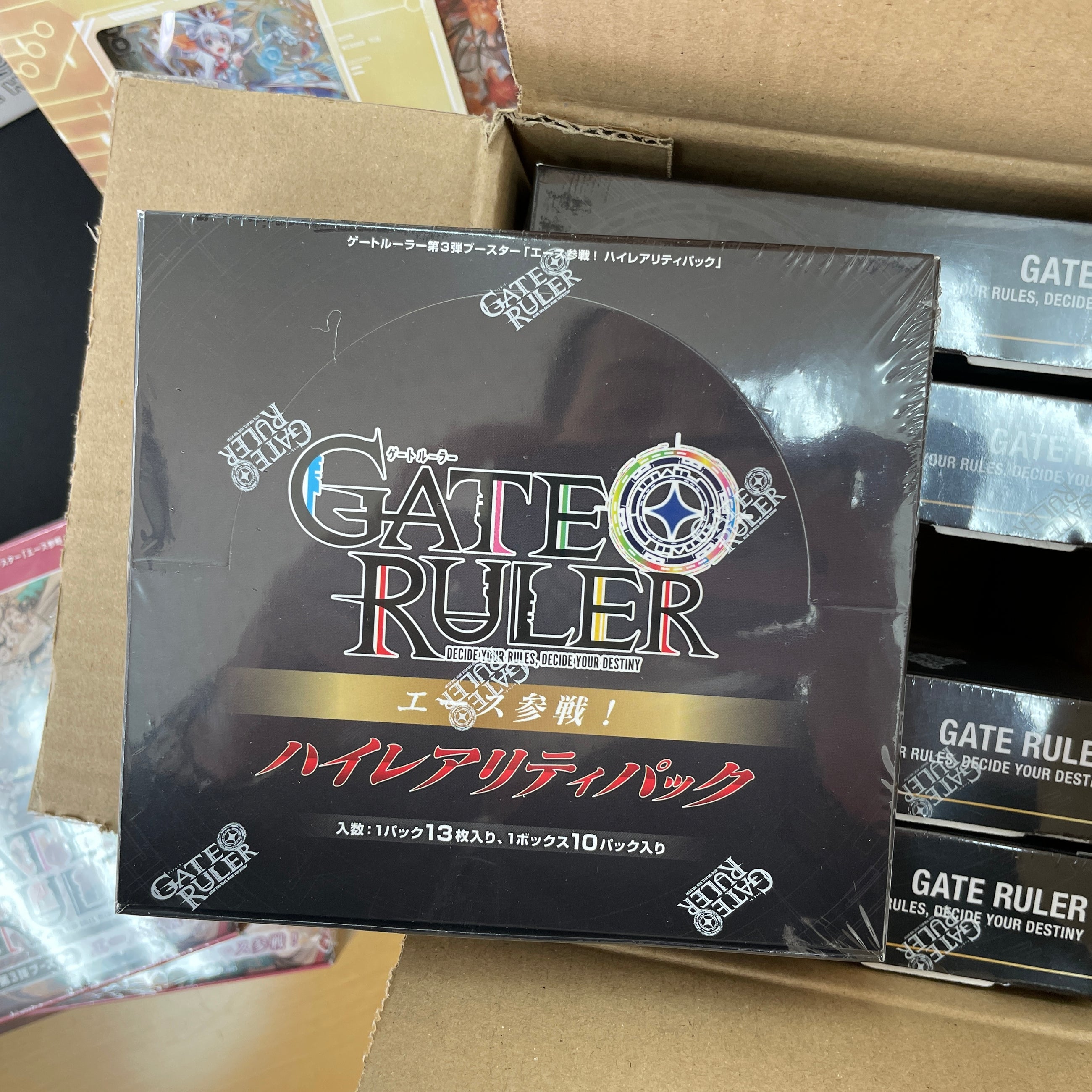 Gate ruler 第3弾 high rarity pack ｢ace participation!｣ box
